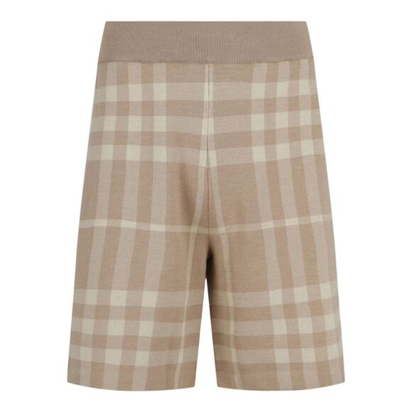 Burberry | Shorts | Burberry Checkpattern Jacquard Shorts Beige Mens ...